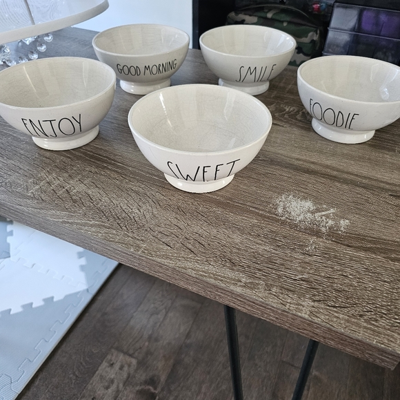 Rae Dunn | Kitchen | Rae Dunn Set Of 5 Used Bowls | Poshmark